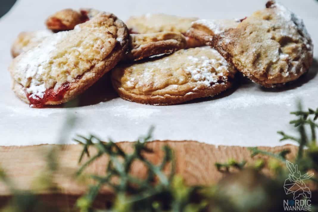 Schwedisches Weihnachtsgebäck: Preiselbeeren-Ravioli - Skandinavien-Blog